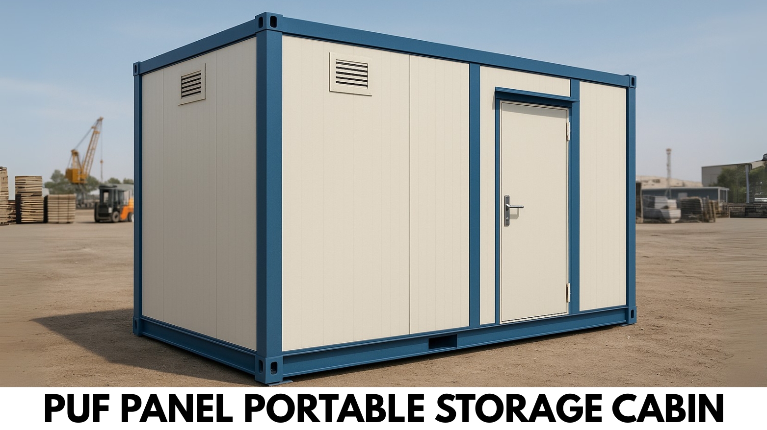 PUF Panel Portable Storage Cabin Durable & Reliable Solutions