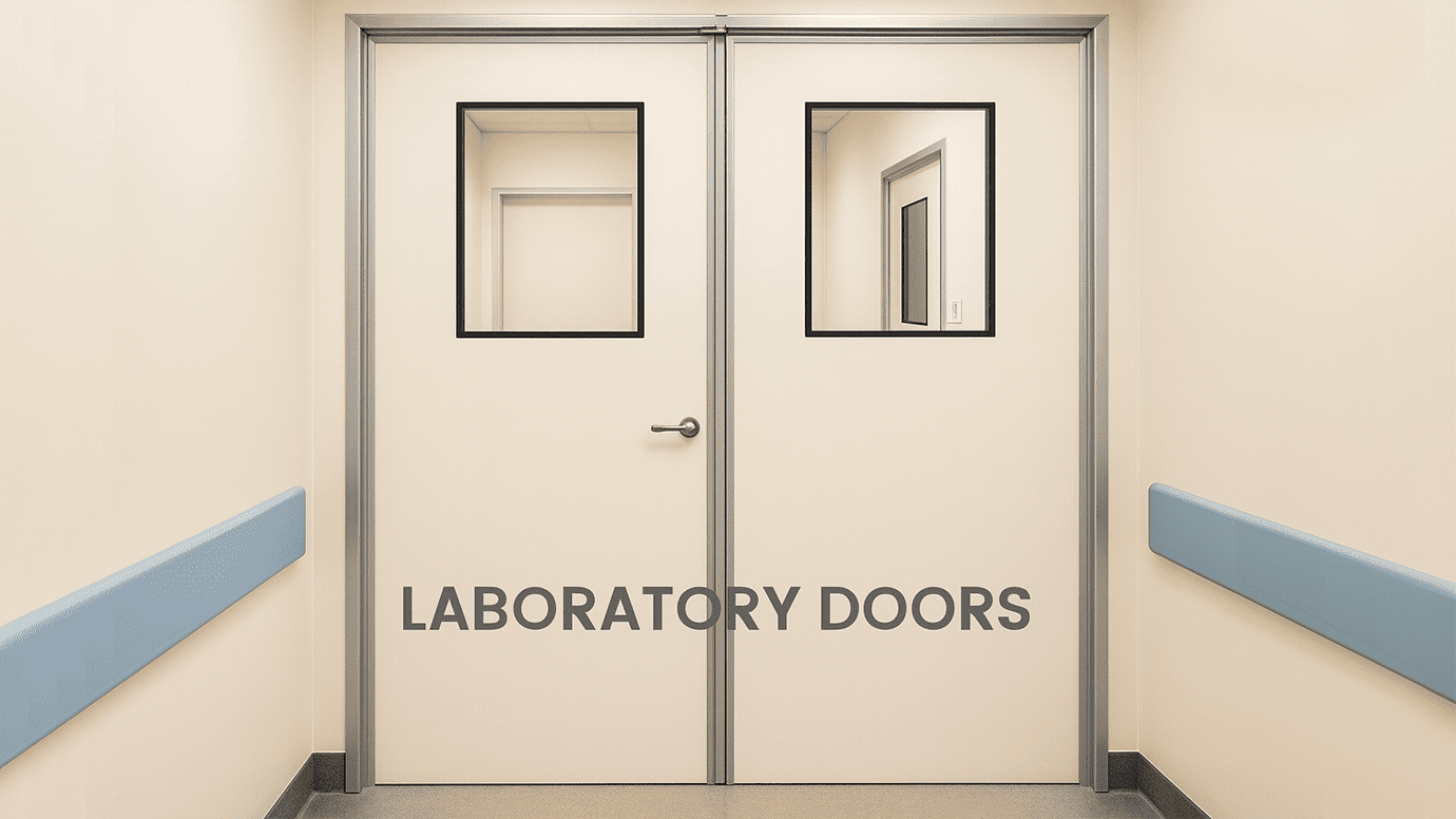 Laboratory Door Made from PUF Panels | Future of Modern Labs