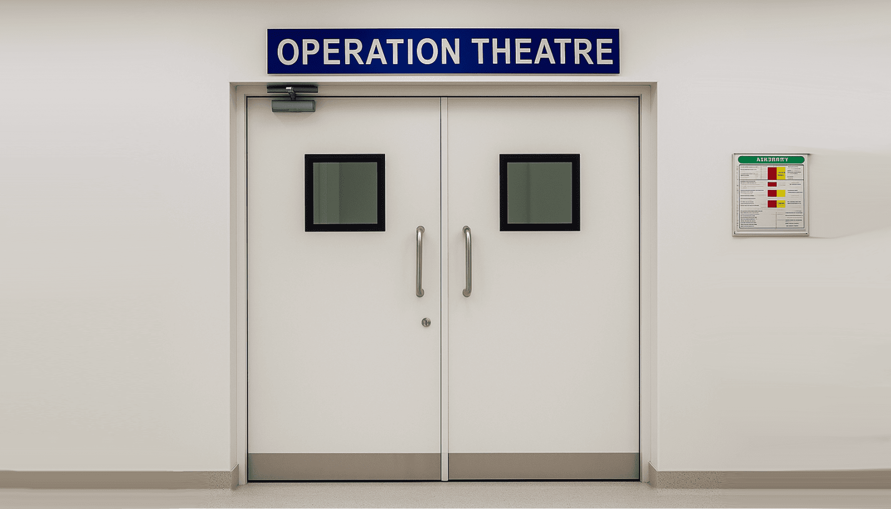 Hospital Operation Theatre Doors | Advanced OT Door Solutions