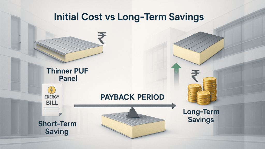 Learn to Choose Correct PUF Panel Thickness for Your Project